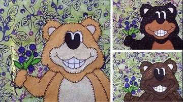 Huckleberry Bears – Ms P Designs USA